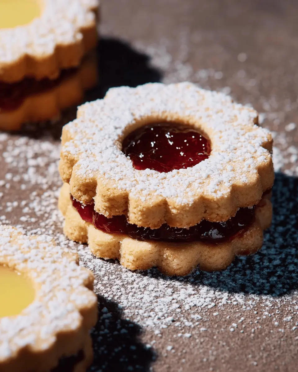 Linzer Cookies - Mommy Tasty