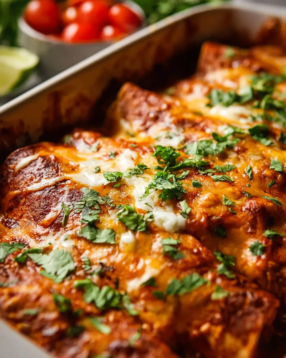 easy chicken enchiladas