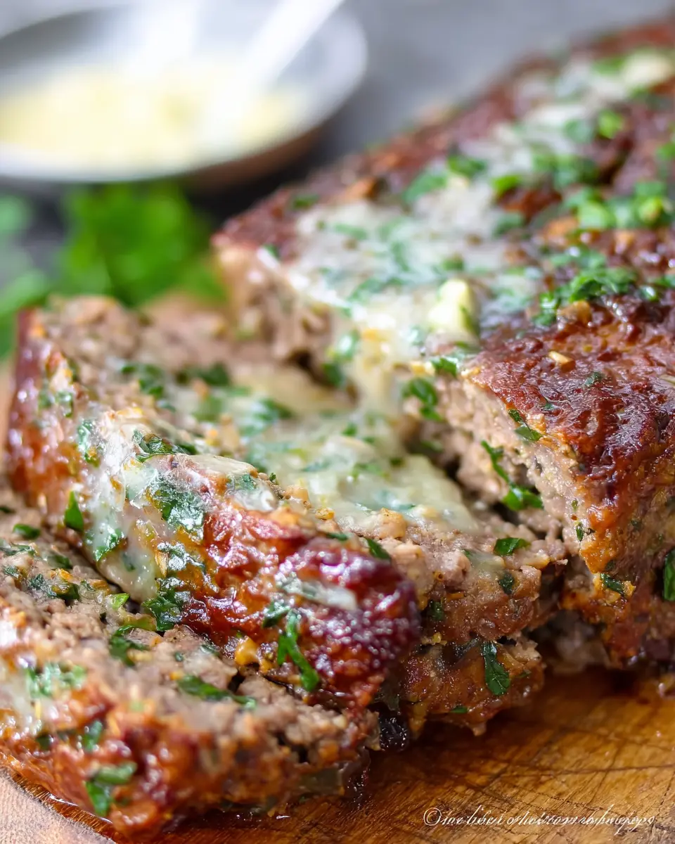Herb and Garlic Meatloaf